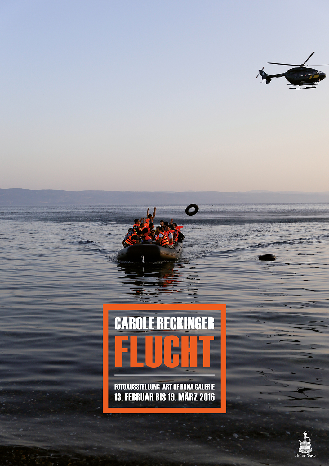 Carole Reckinger: »FLUCHT« | 13. Februar - 19. März 2016 - Art of Buna e.V.